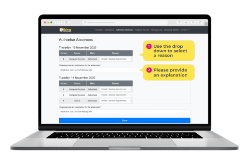 Absences – Esher Sixth Form College
