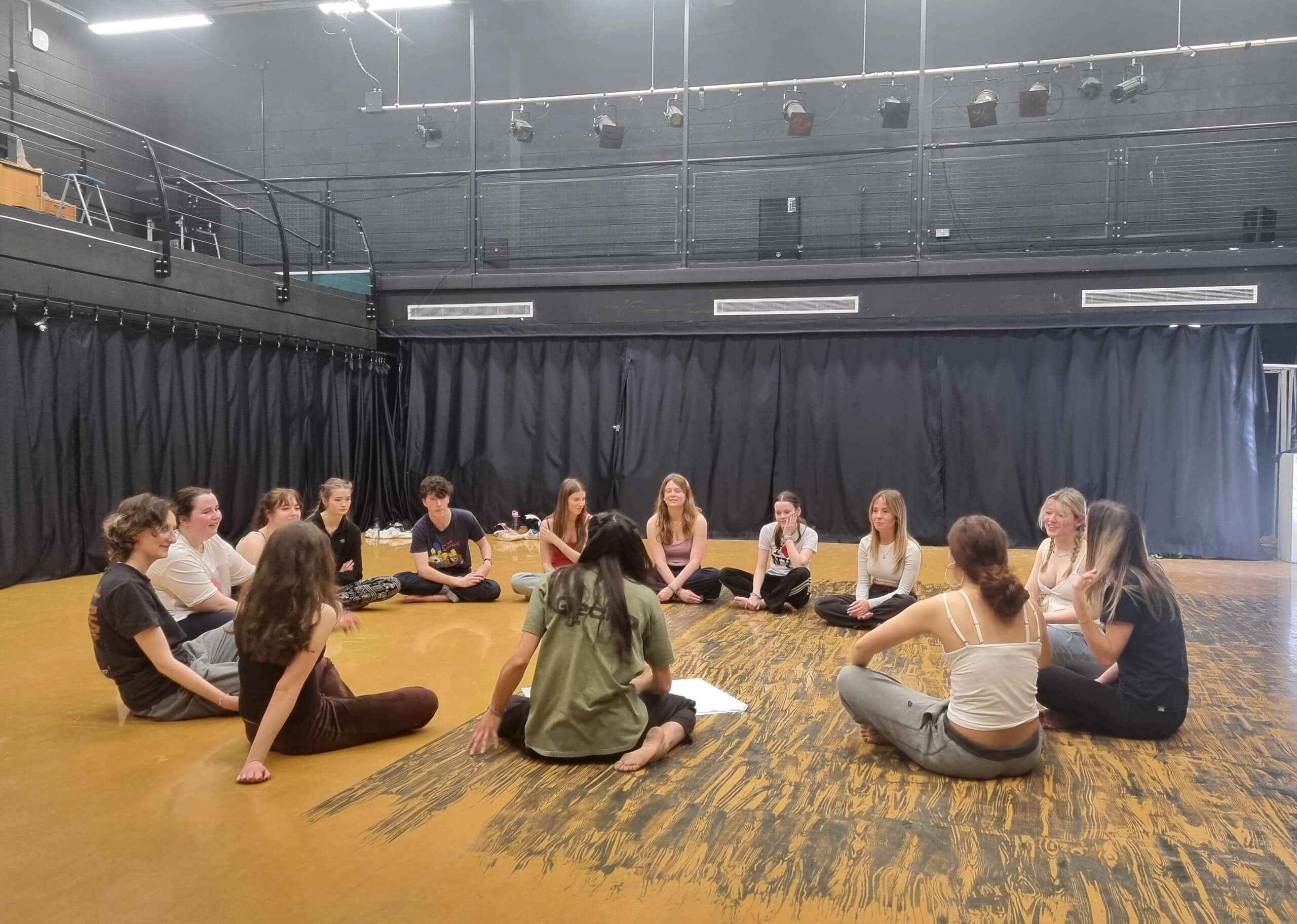 Gecko Practical Theatre Workshop – Esher Sixth Form College